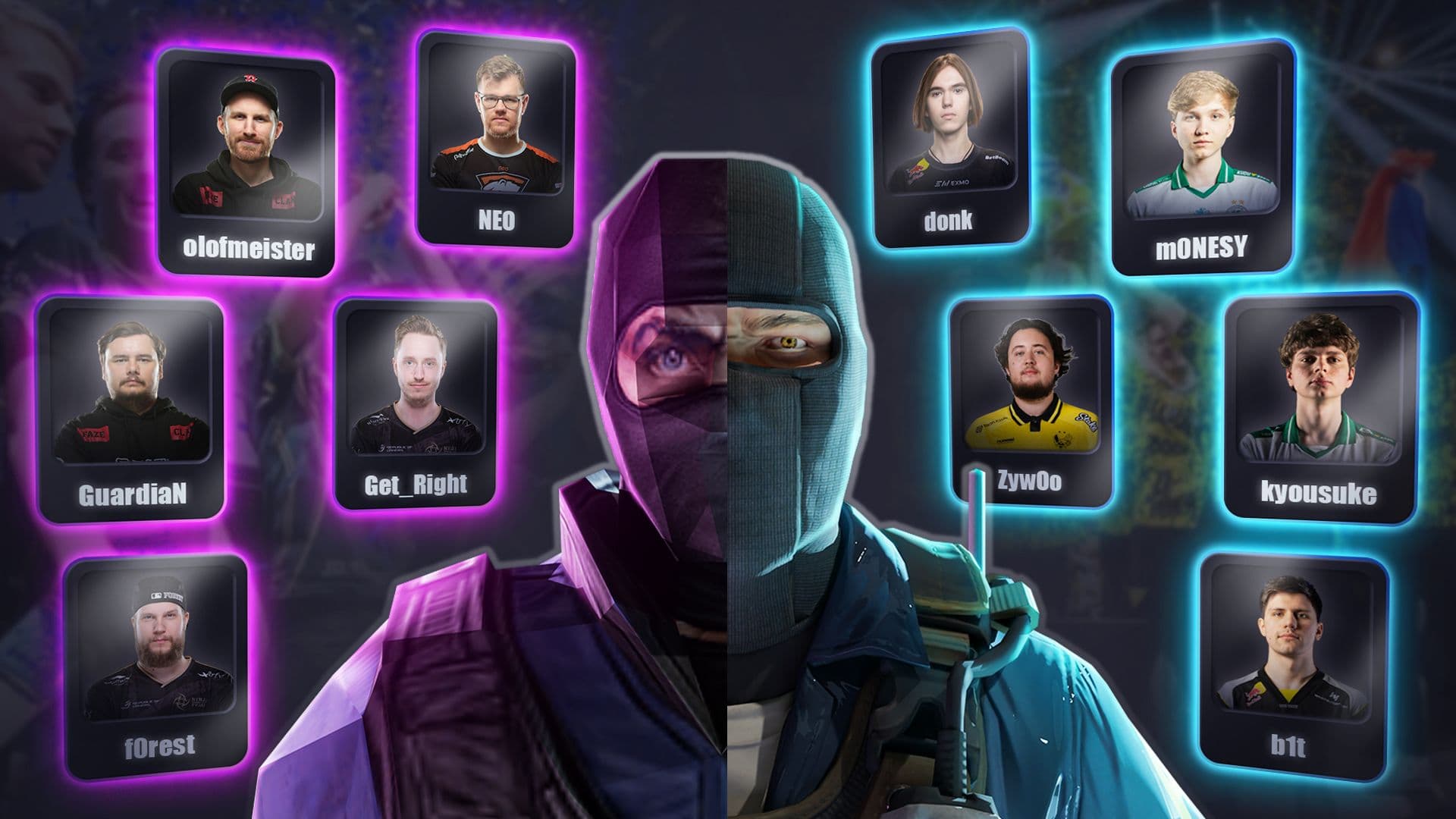 Top CS2 Players - Biography, Settings & Configs