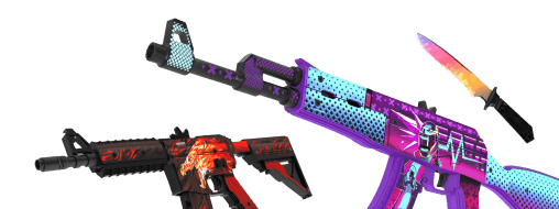 AK-47 Searing Rage skin CS2 - descrição, preço, caraterísticas