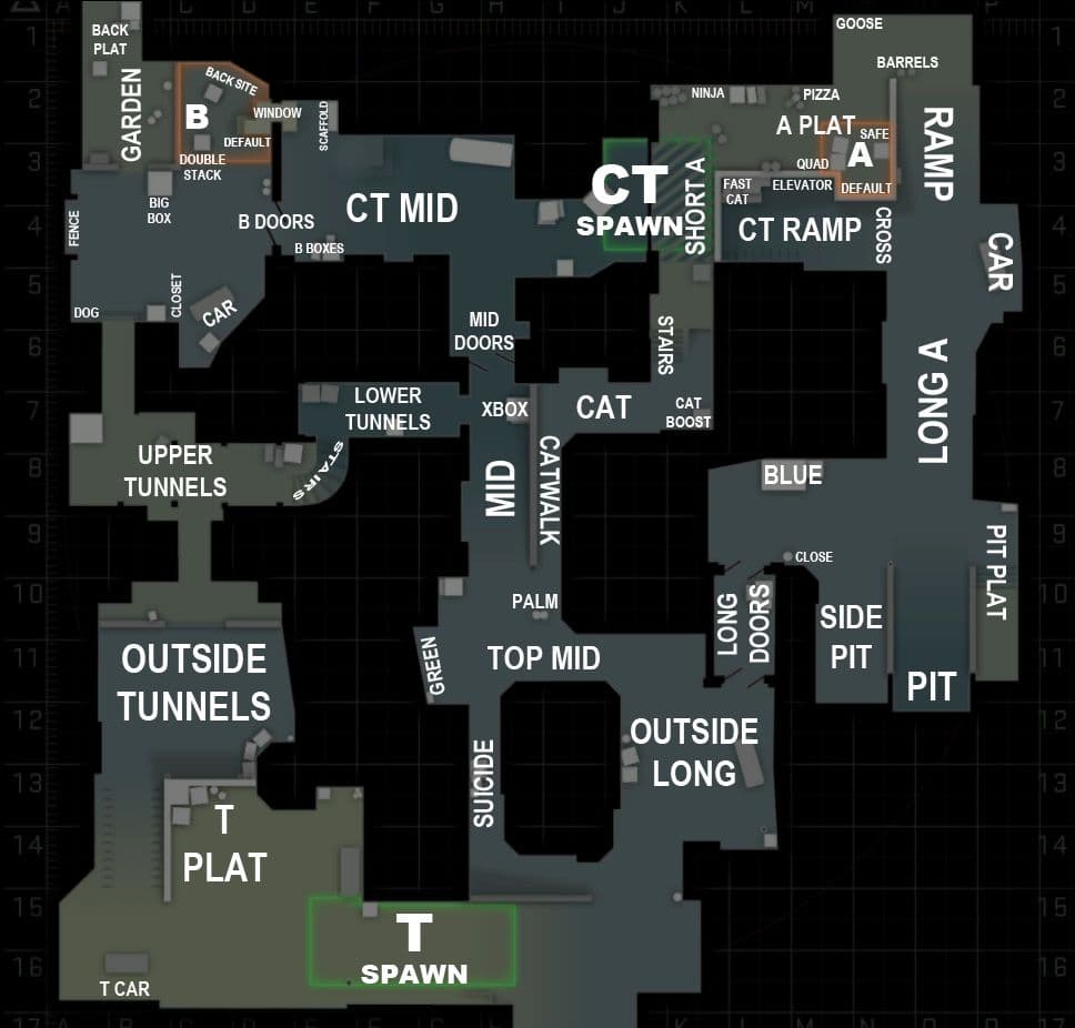 Dust II: The Legendary Competitive Map in CS 2
