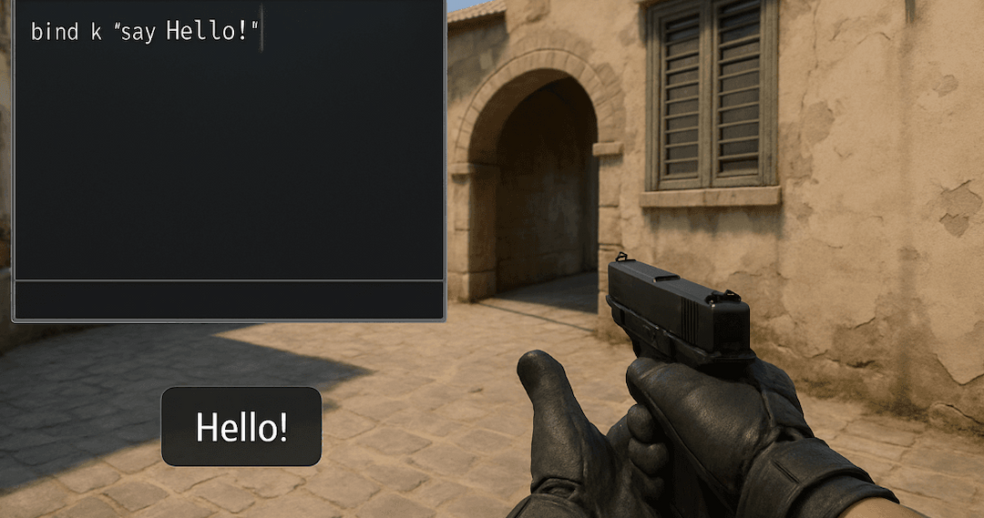 How to Bind a Chat Message in CS2
