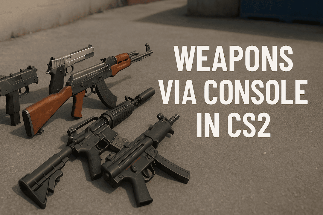 How to Give Yourself Weapons via Console in CS2