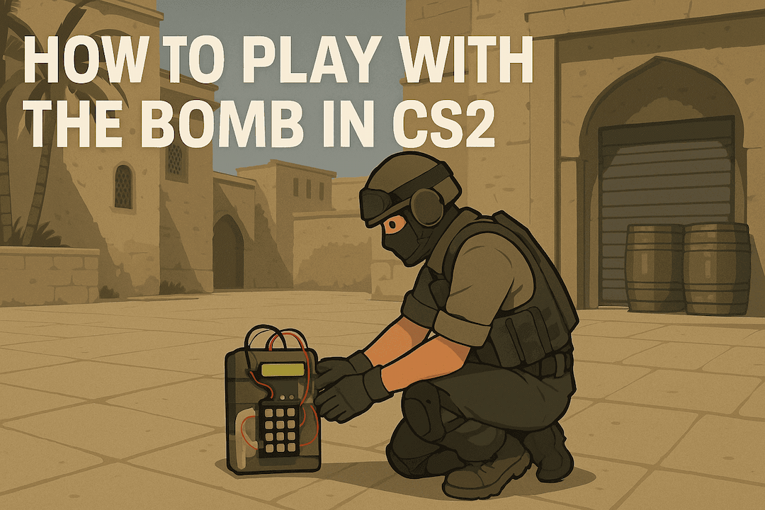 How to play with the bomb in CS2