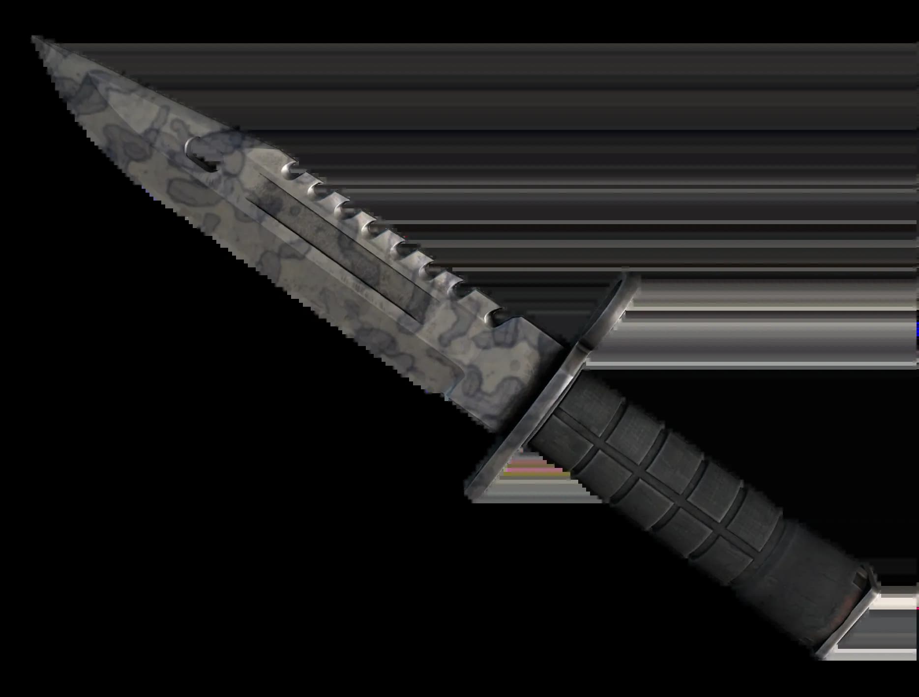 Baioneta M9 Manchado skin CS2 - descrição, preço, caraterísticas