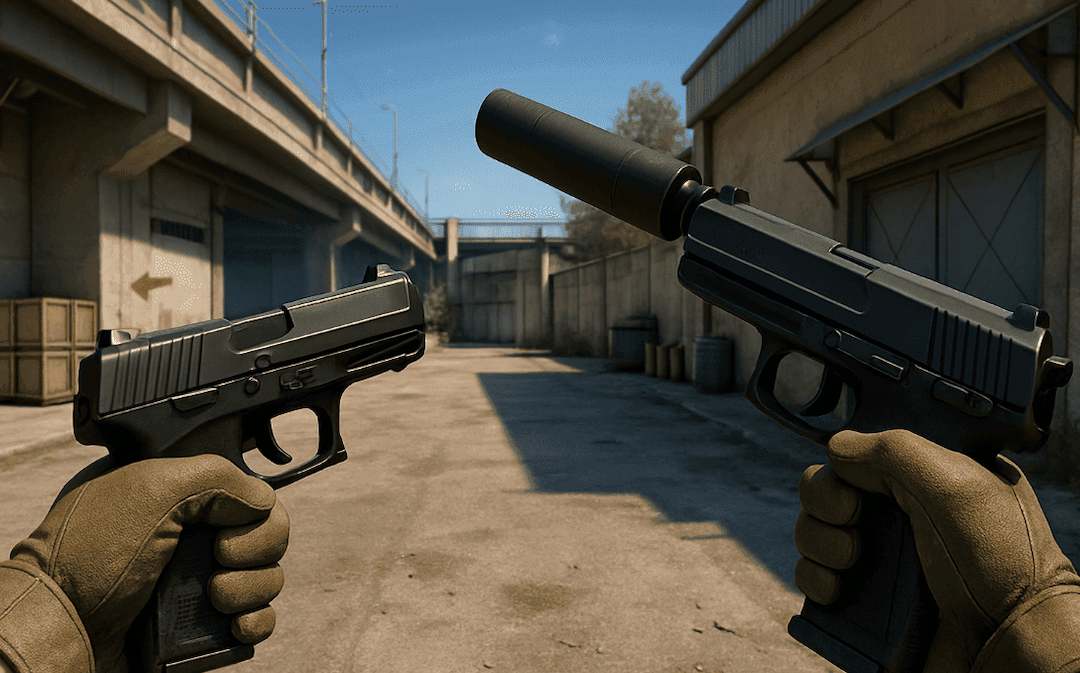 P2000 vs USP-S — which pistol to choose in CS2