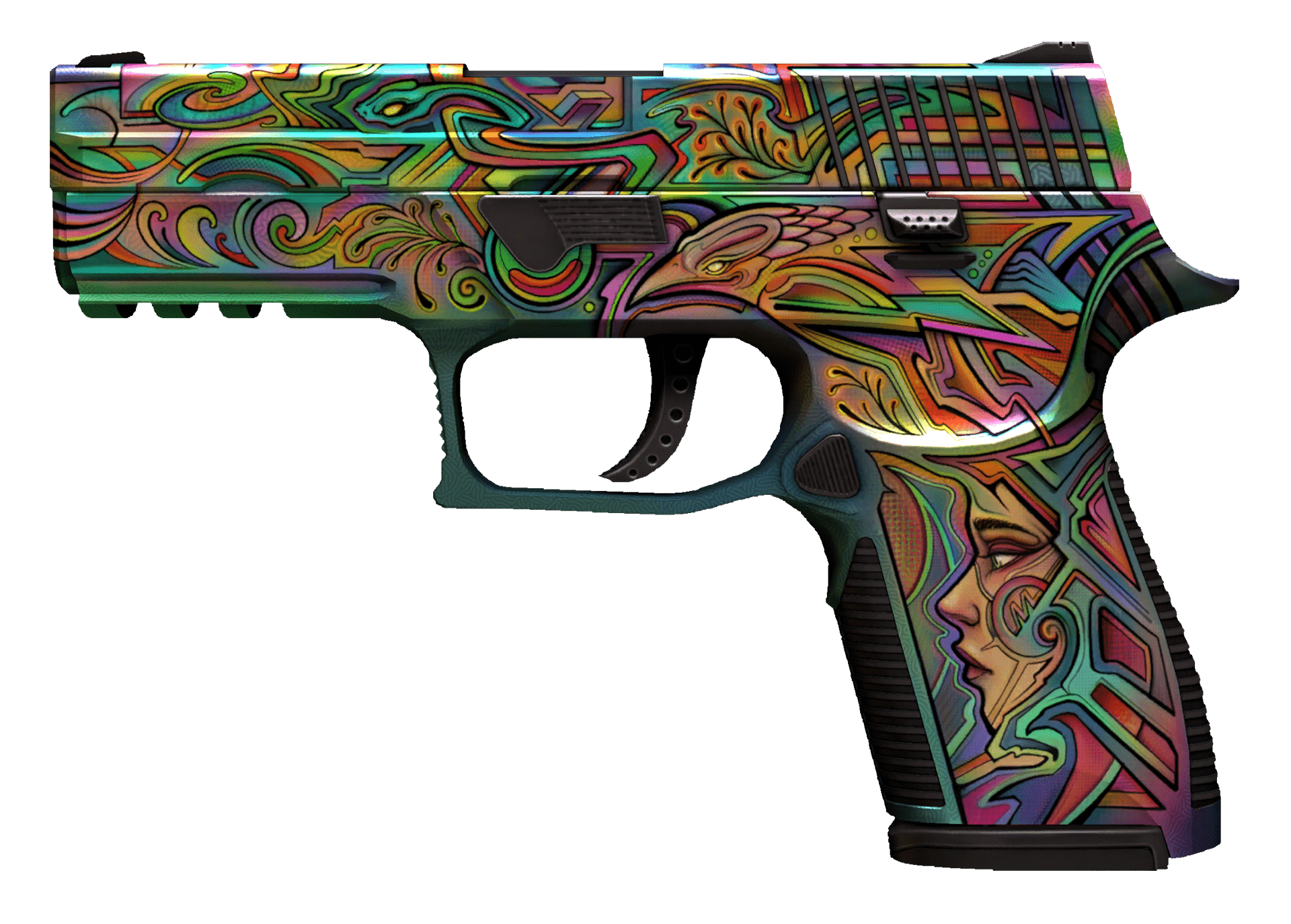 P250 Visions skin CS2 - description, price, features
