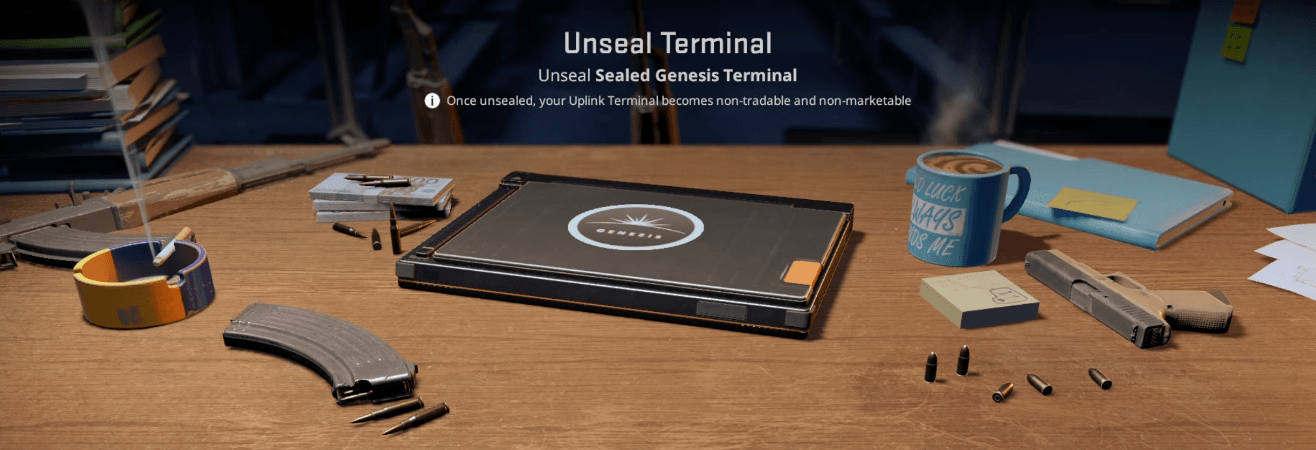 Open CS2 Sealed Genesis Terminal with Steam instant withdrawal
