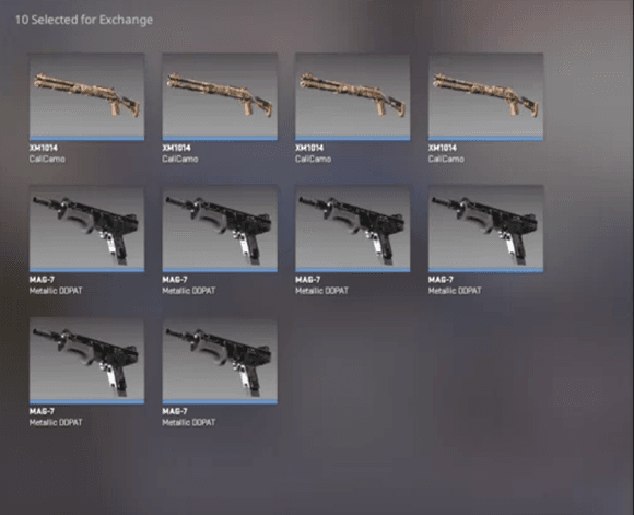 Trade-Up Contract – A Way to Desired Skins